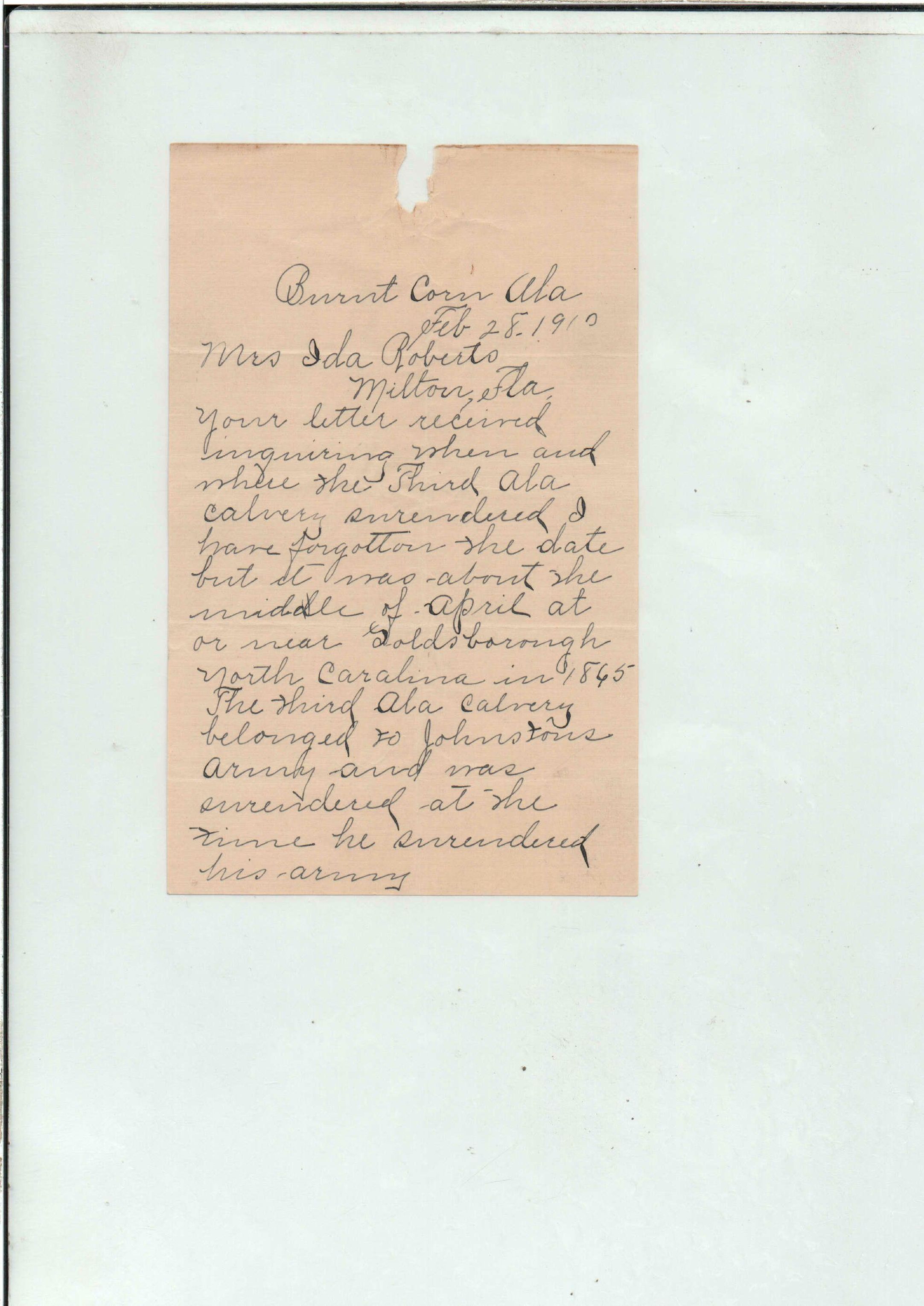 Florida Memory • ROBERTS, A.H.