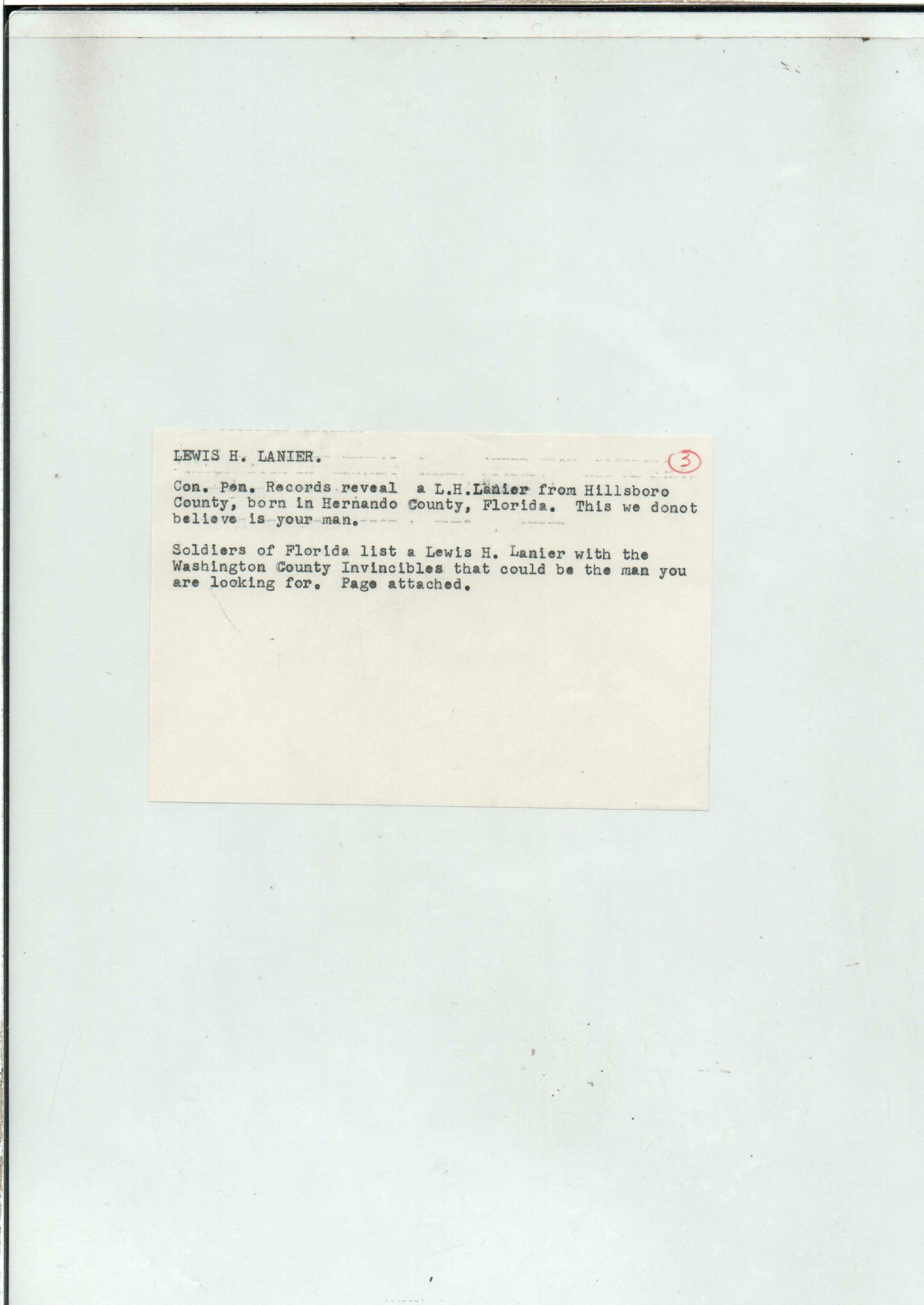 Florida Memory • NELSON, John M.