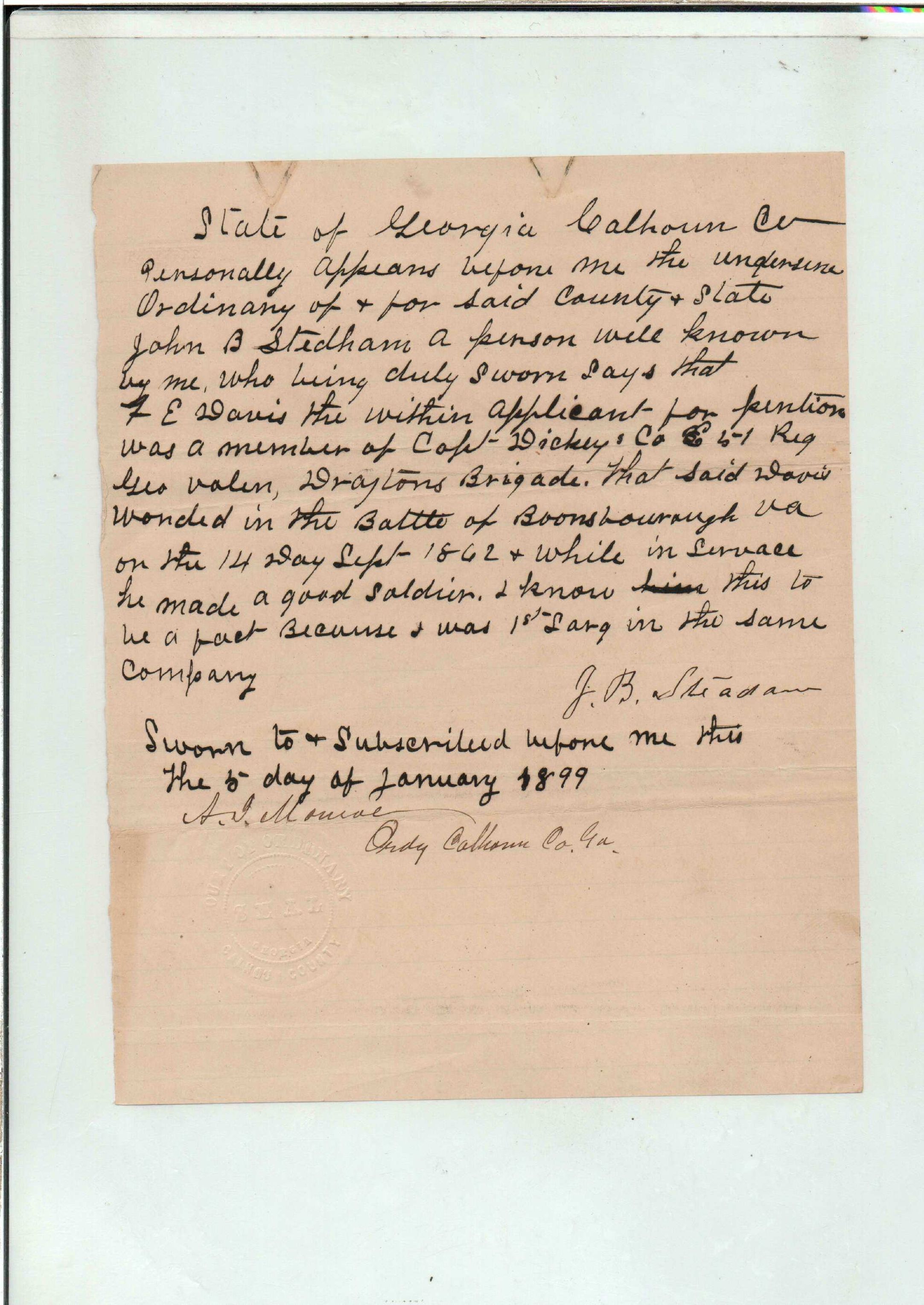 Florida Memory • DAVIS, Francis Edwin