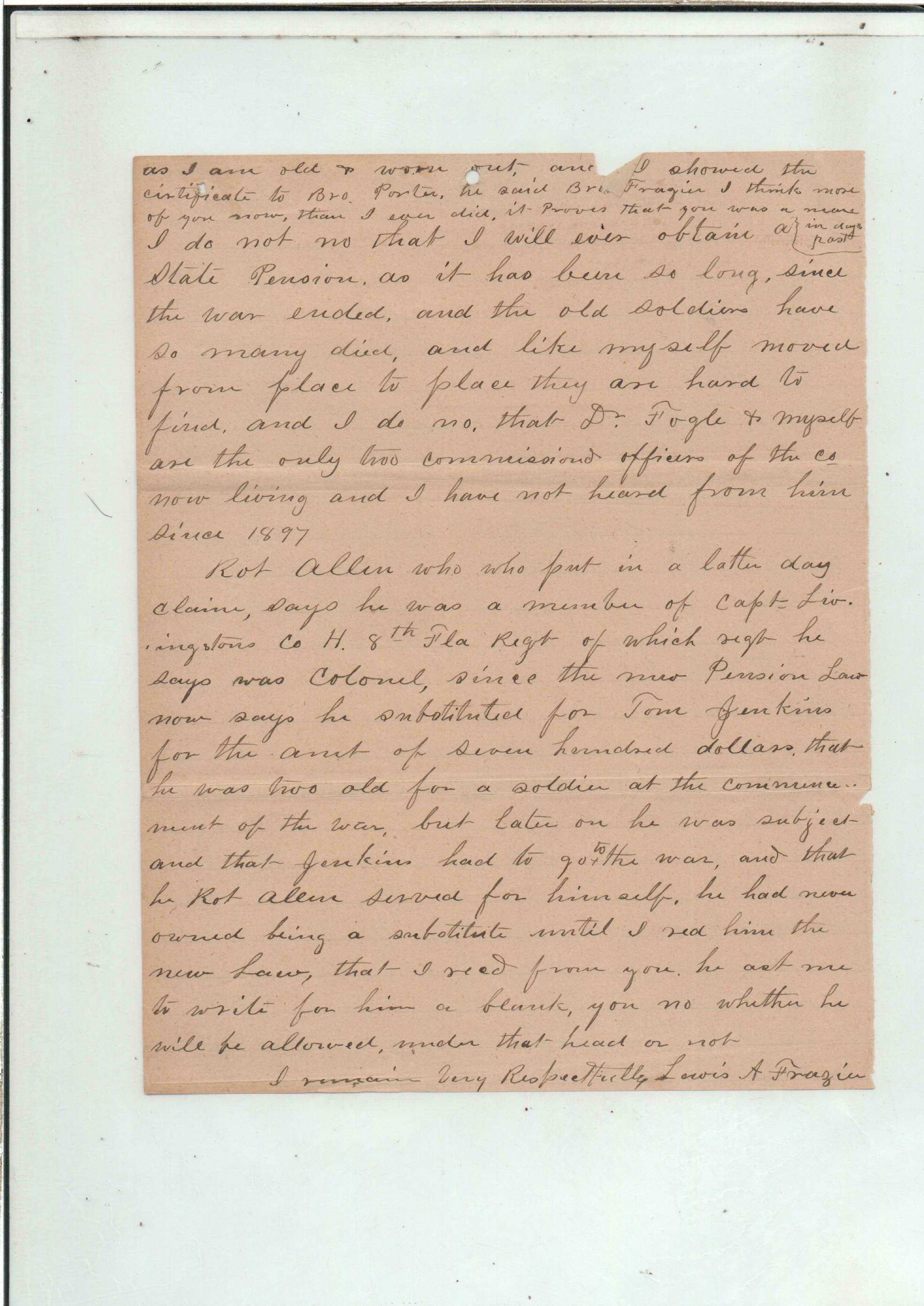 Florida Memory • FRAZIER, Lewis A.