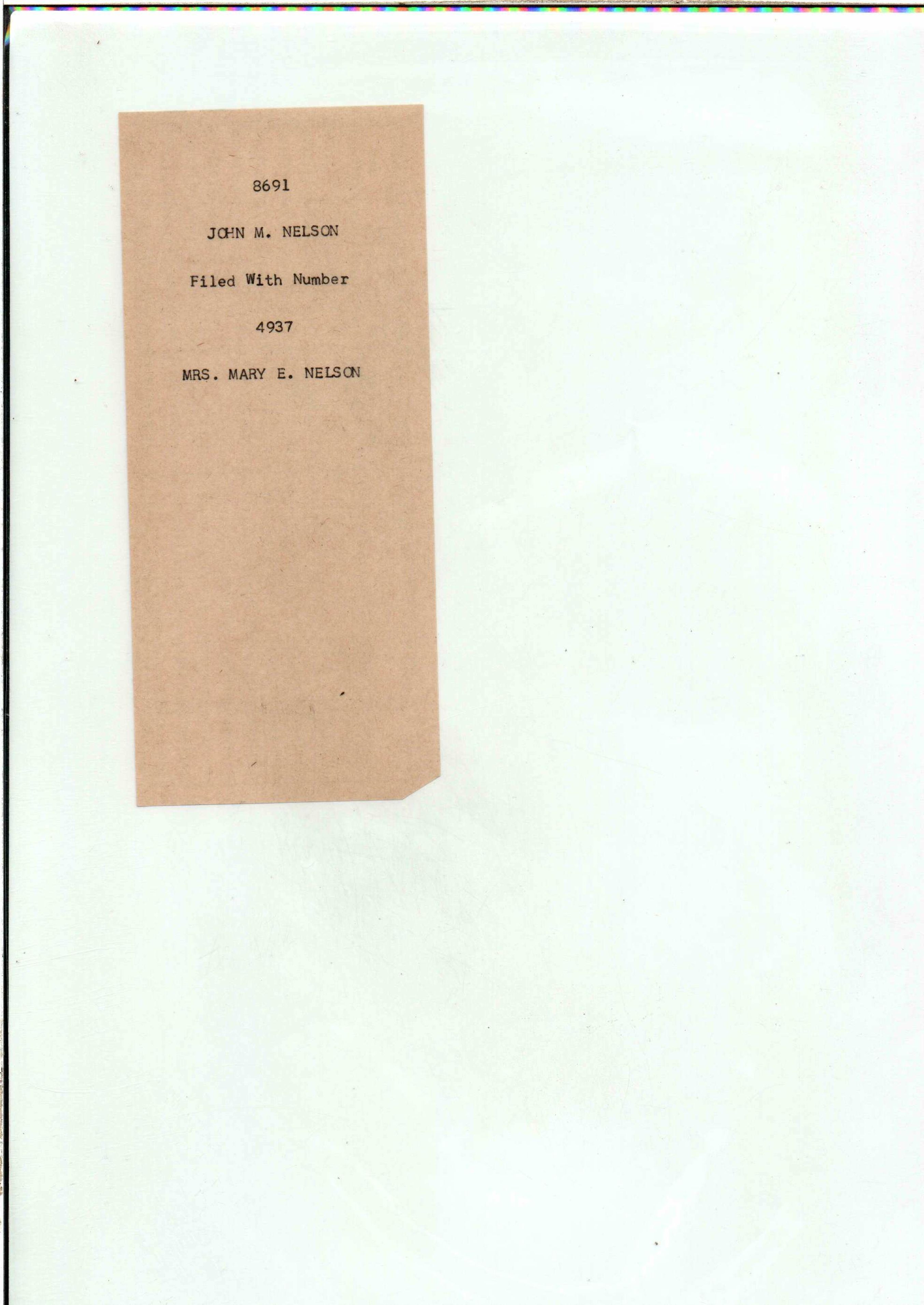 Florida Memory • NELSON, John M.