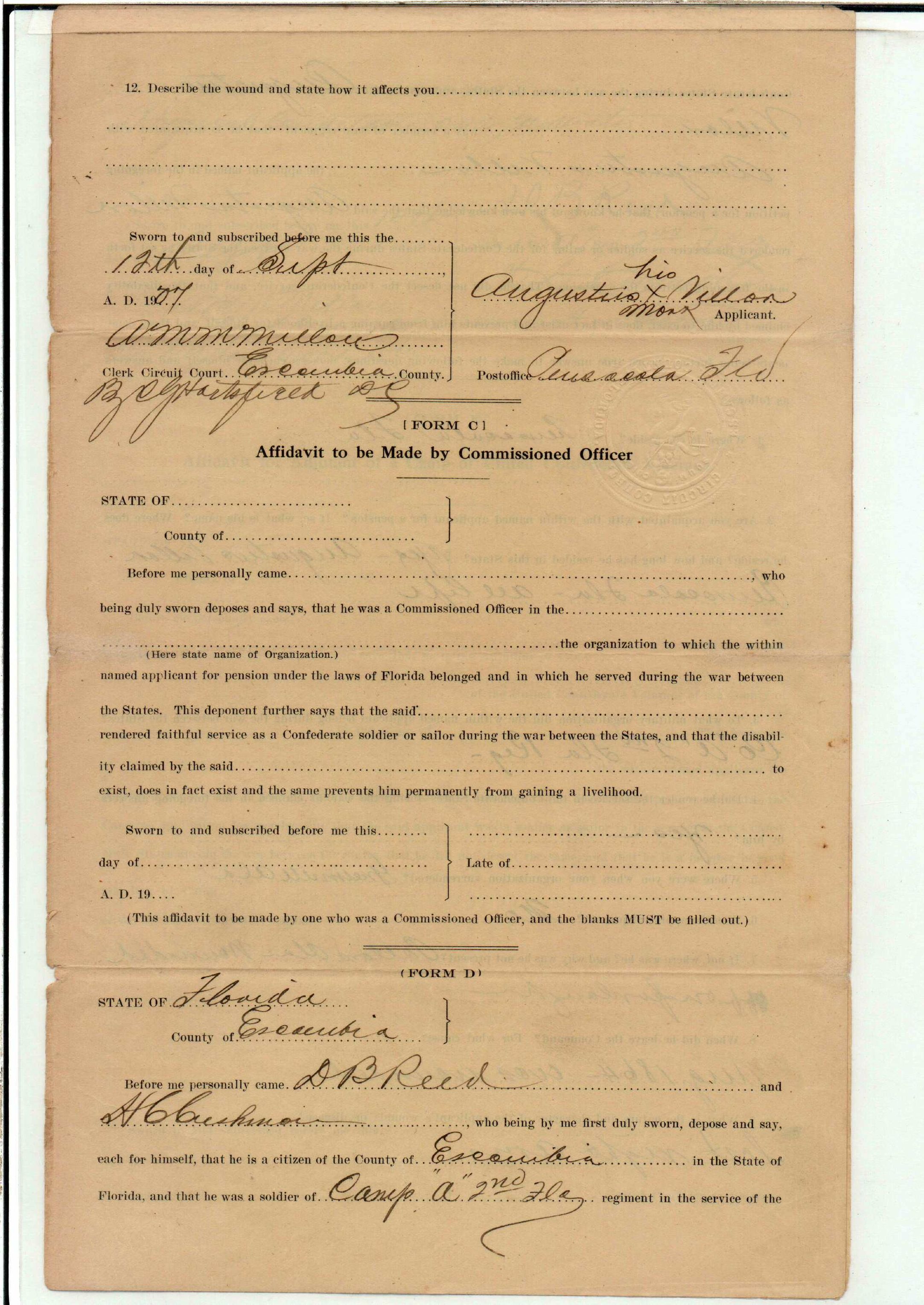 Florida Memory VILLAR Augustus florida-memory-villar-augustus