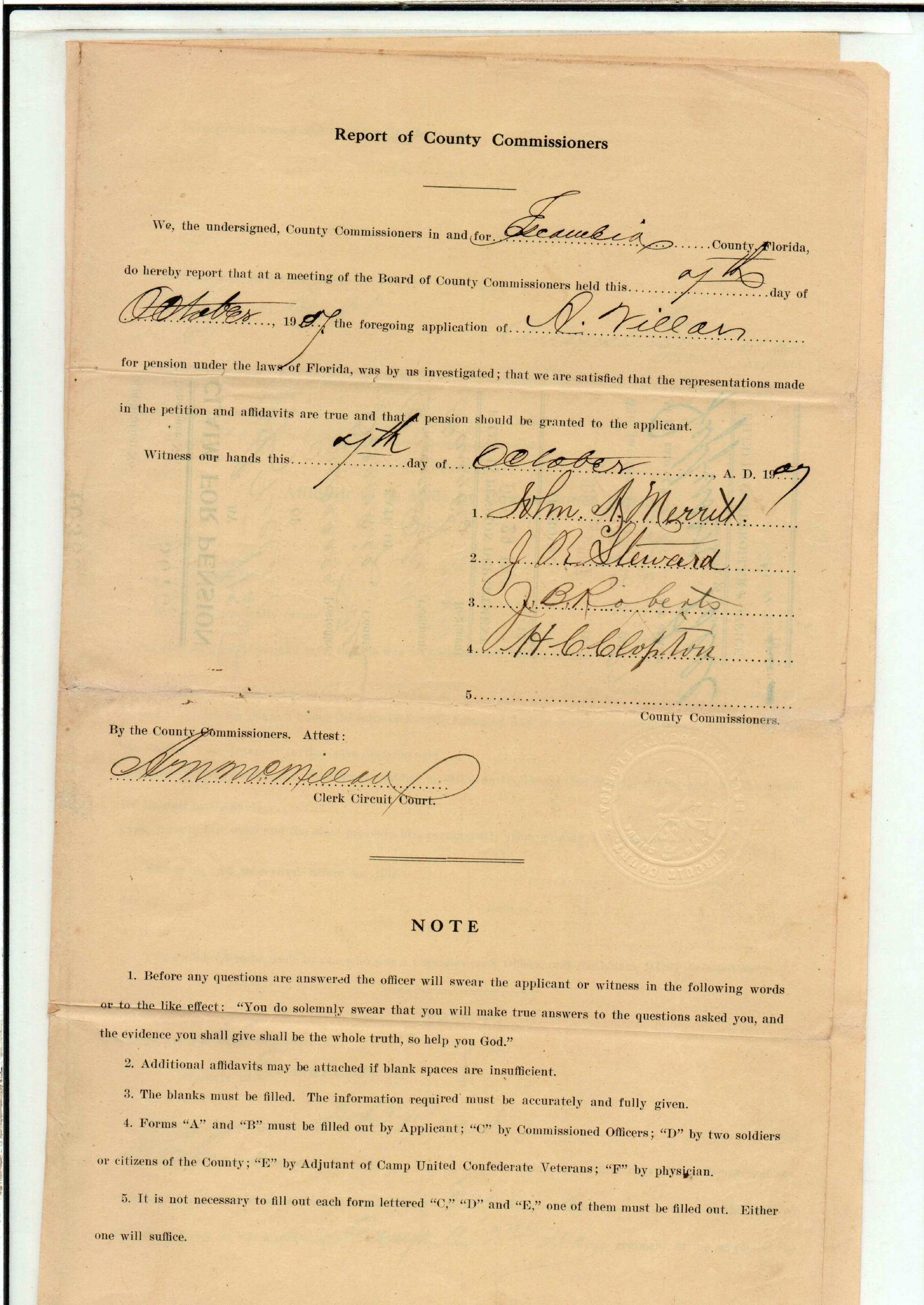 Florida Memory VILLAR Augustus florida-memory-villar-augustus