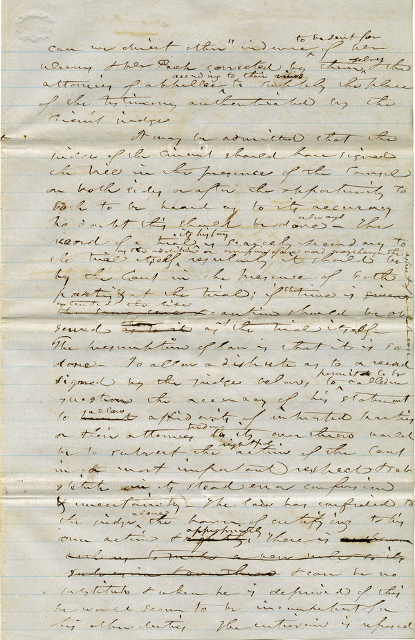 Florida Memory • David L. Yulee v. Francis Bradier