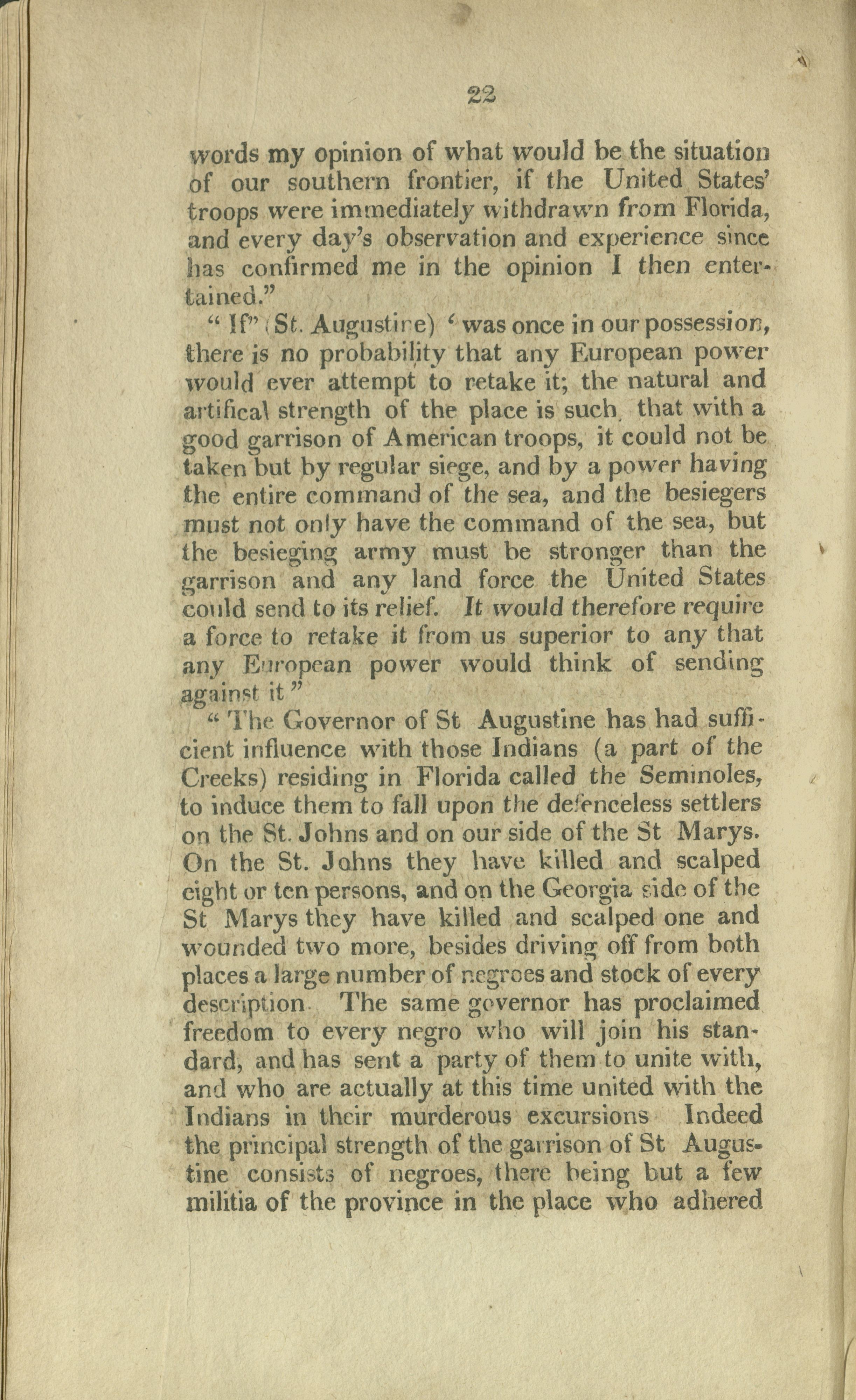 Florida Memory • Documents accompanying the message of the President of ...