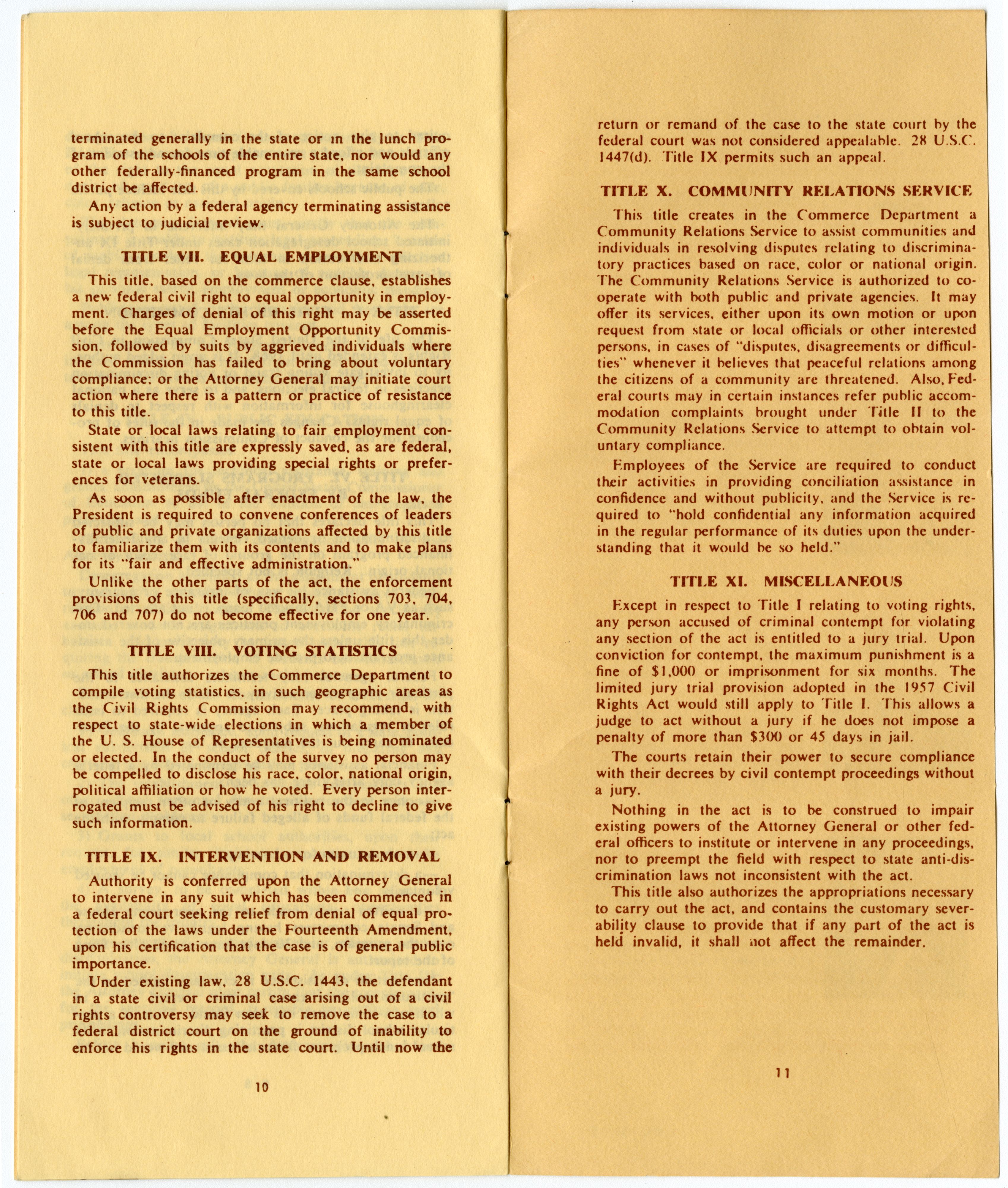 Florida Memory • "Facts About the Community Relations Service" Brochure ...