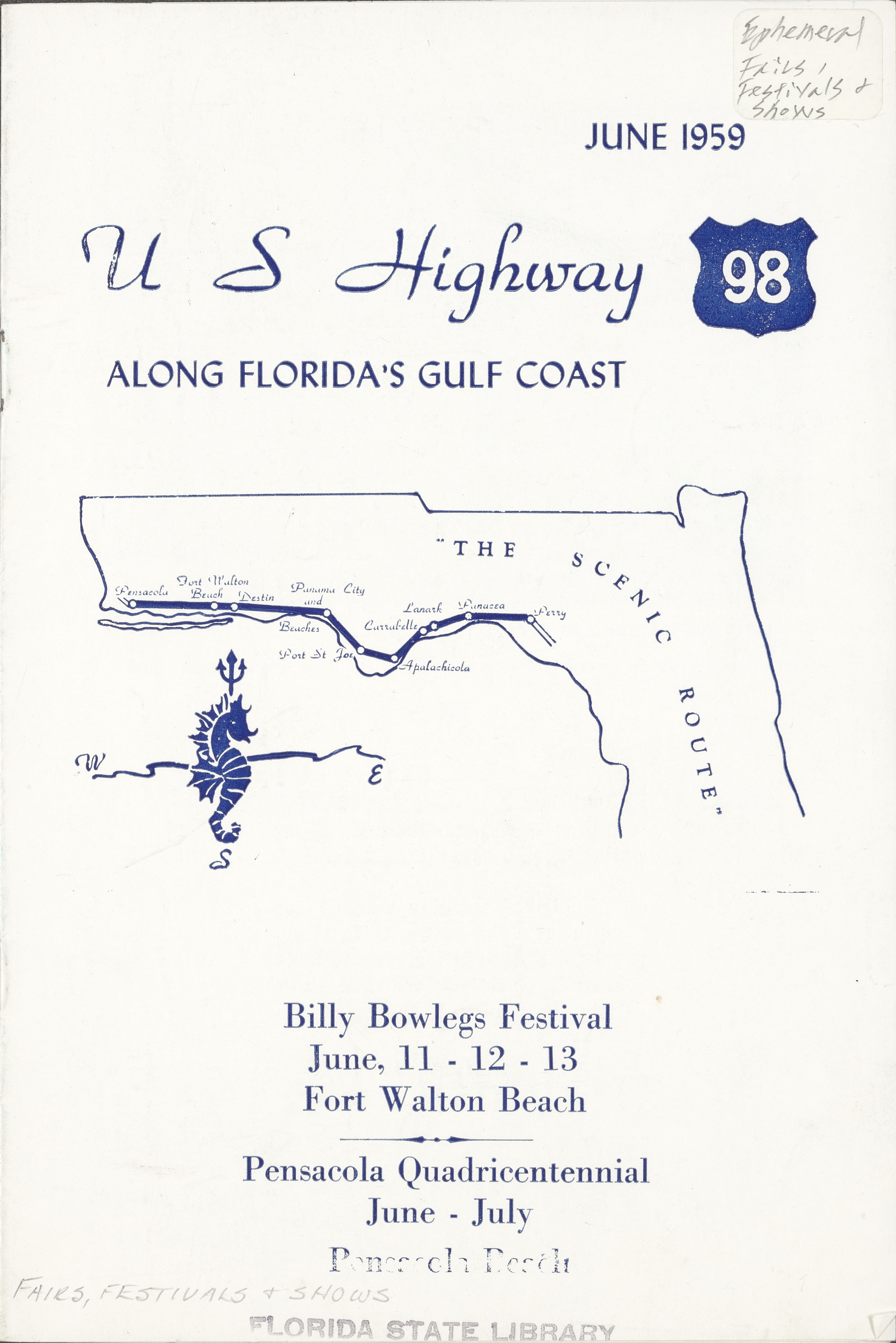 Florida Memory • Promotional booklet for attractions along U. S ...