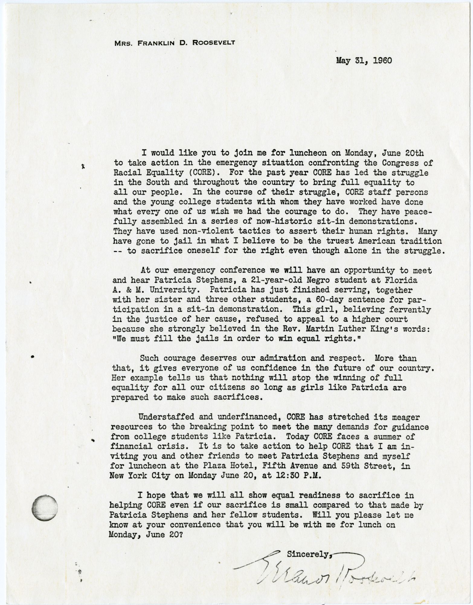 Examples Of Letters In Memory