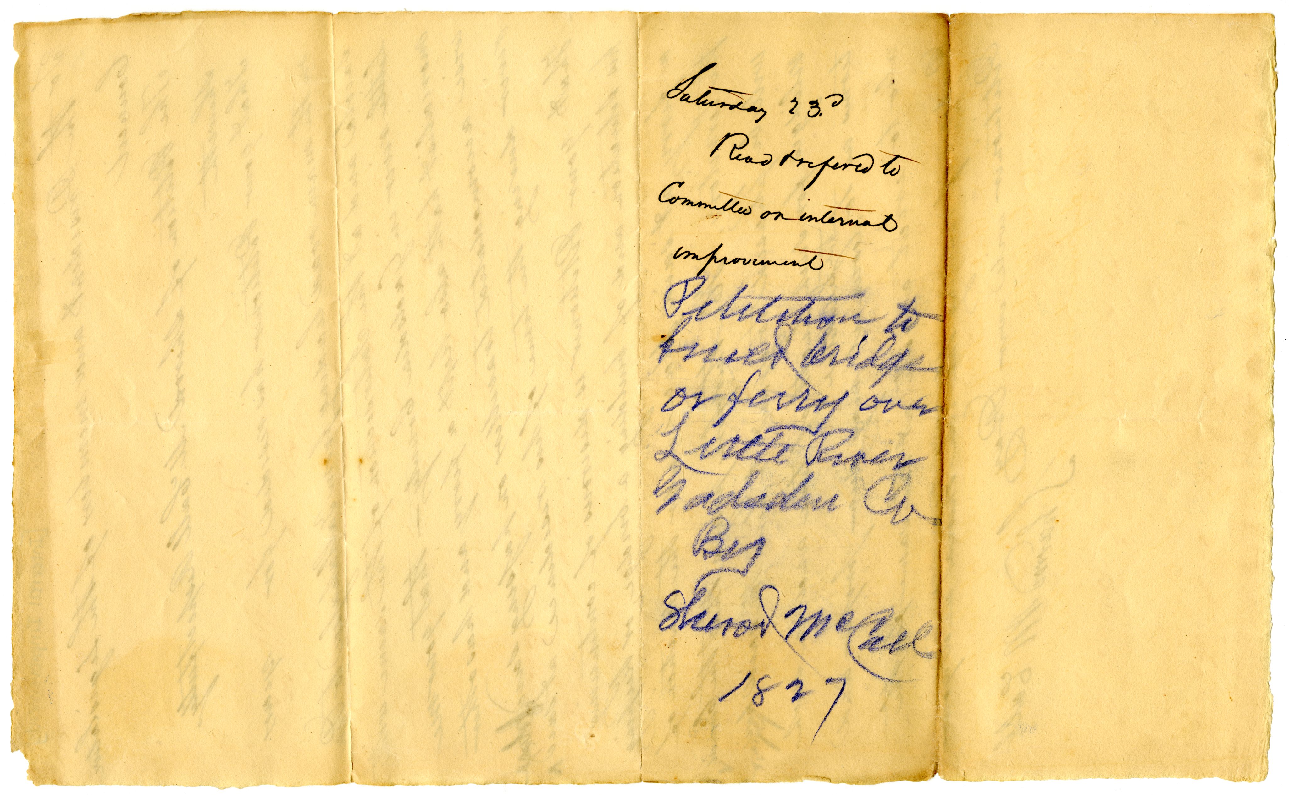 Florida Memory • Petition of Sharod McCall Requesting Permission to ...