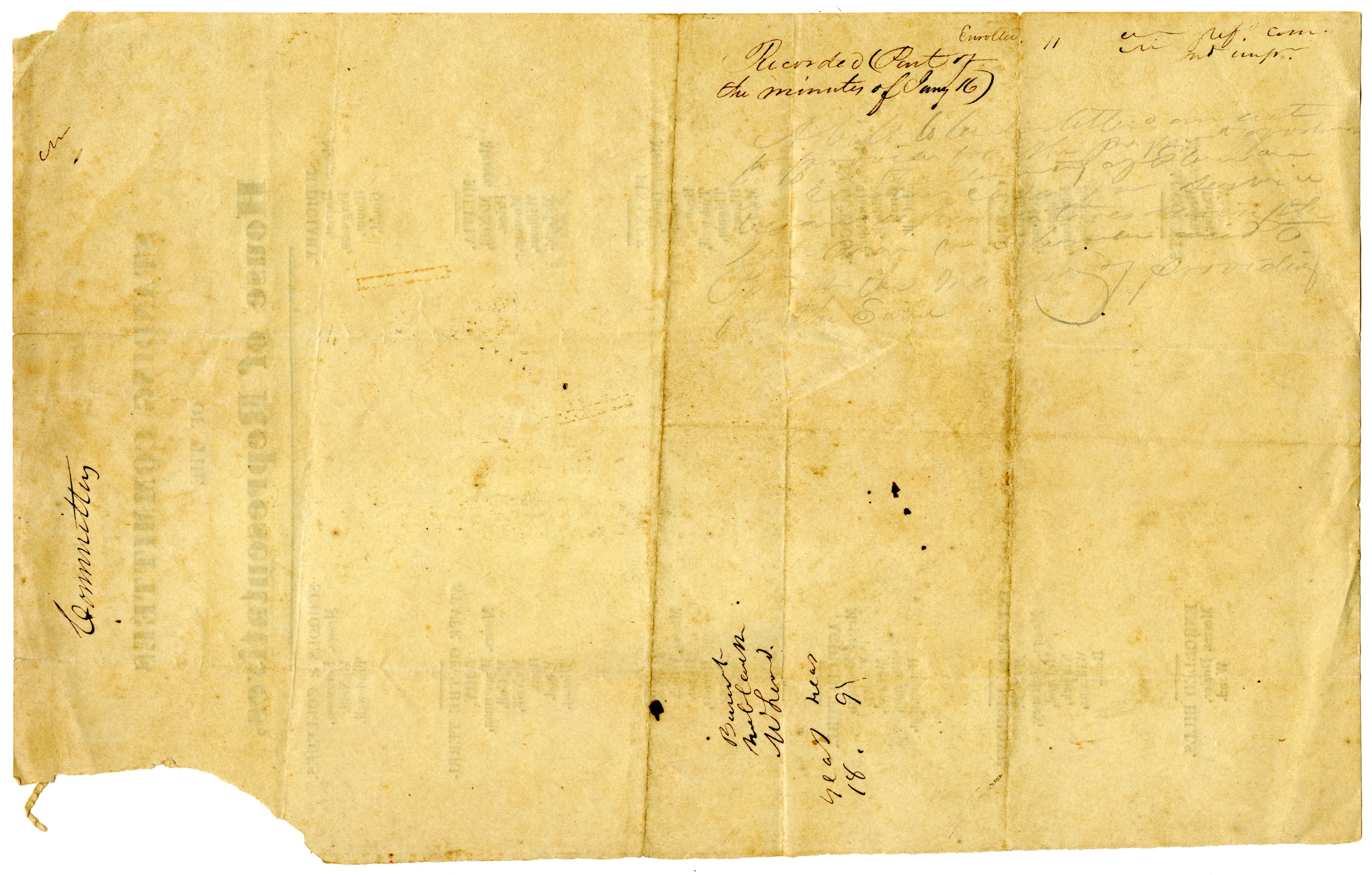 Florida Memory • List of Members of the Standing Committees of the ...