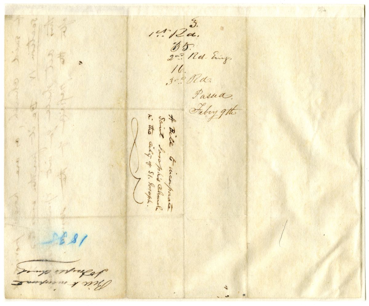 Florida Memory • Draft of an Act to Incorporate the Protestant ...