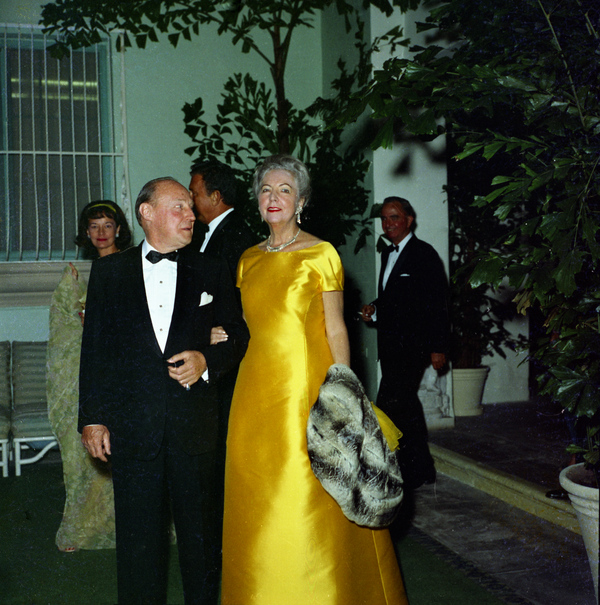 Florida Memory • Mr. & Mrs. Robert Rea at a party in Palm Beach.