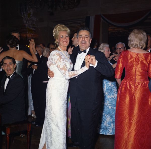 Florida Memory • Mr. and Mrs. Victor Farris dancing during ...