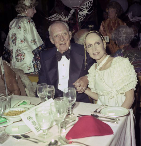 Florida Memory • Patrick Lannan dining with fashion designer Mary ...
