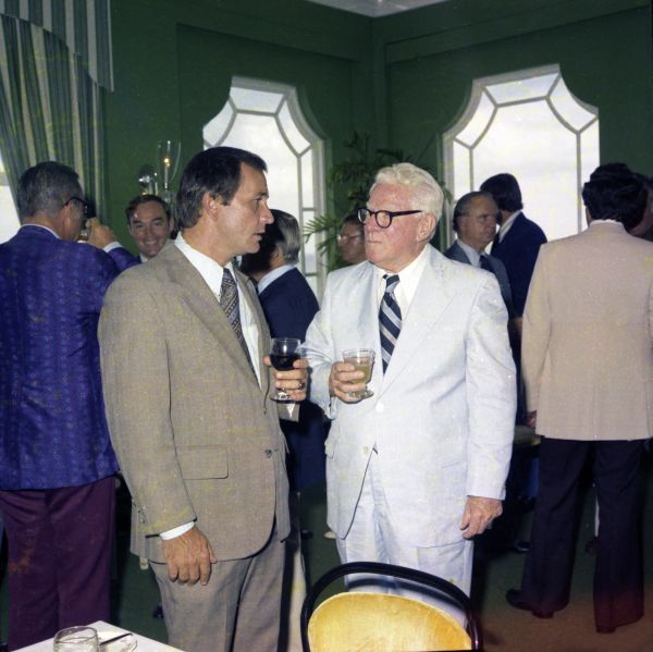 Florida Memory • Men at luncheon for Congressman Lou Frey at the Beach ...