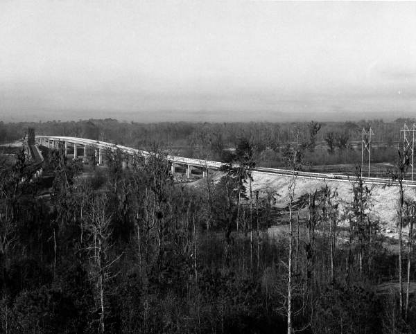 Florida Memory • View of Chattahoochee bridge - Chattahoochee, Florida