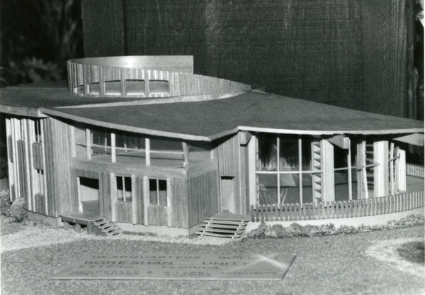 Florida Memory • Model of Koreshan Unity new headquarters.