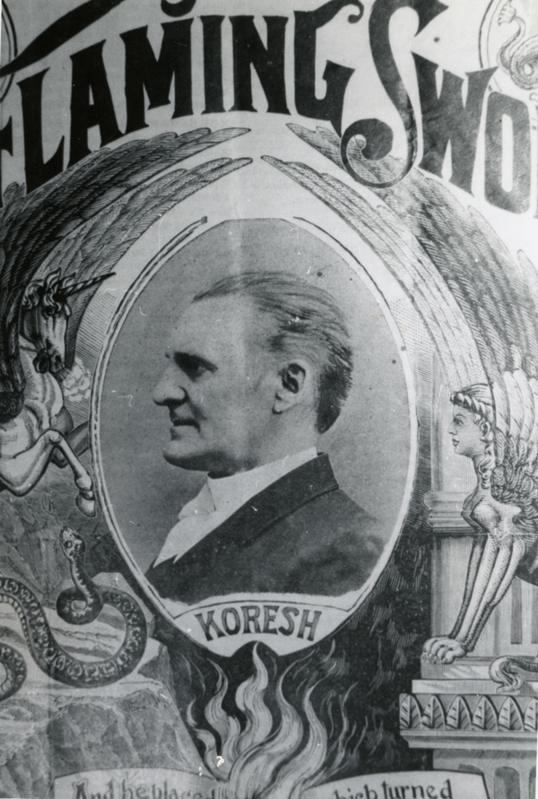 Florida Memory • Profile portrait of Dr. Cyrus Reed Teed, founder of ...