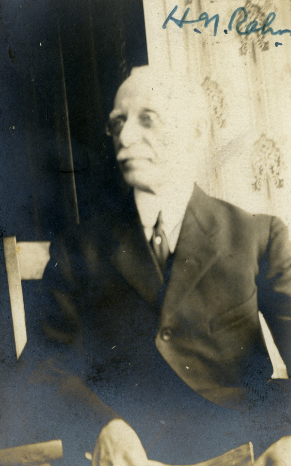 Florida Memory • Portrait of Koreshan Henry N. Rahn.