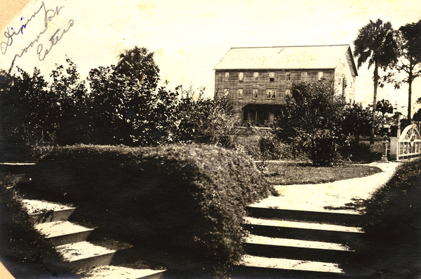 Florida Memory • Koreshan Unity's dining hall and dormitory building in ...