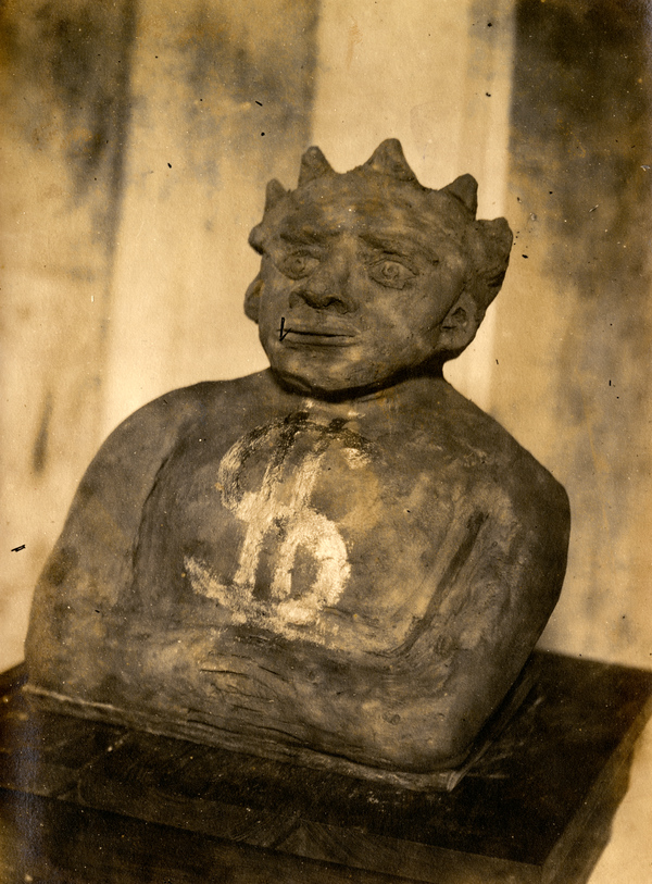 Florida Memory • Koreshan Unity sculpture.