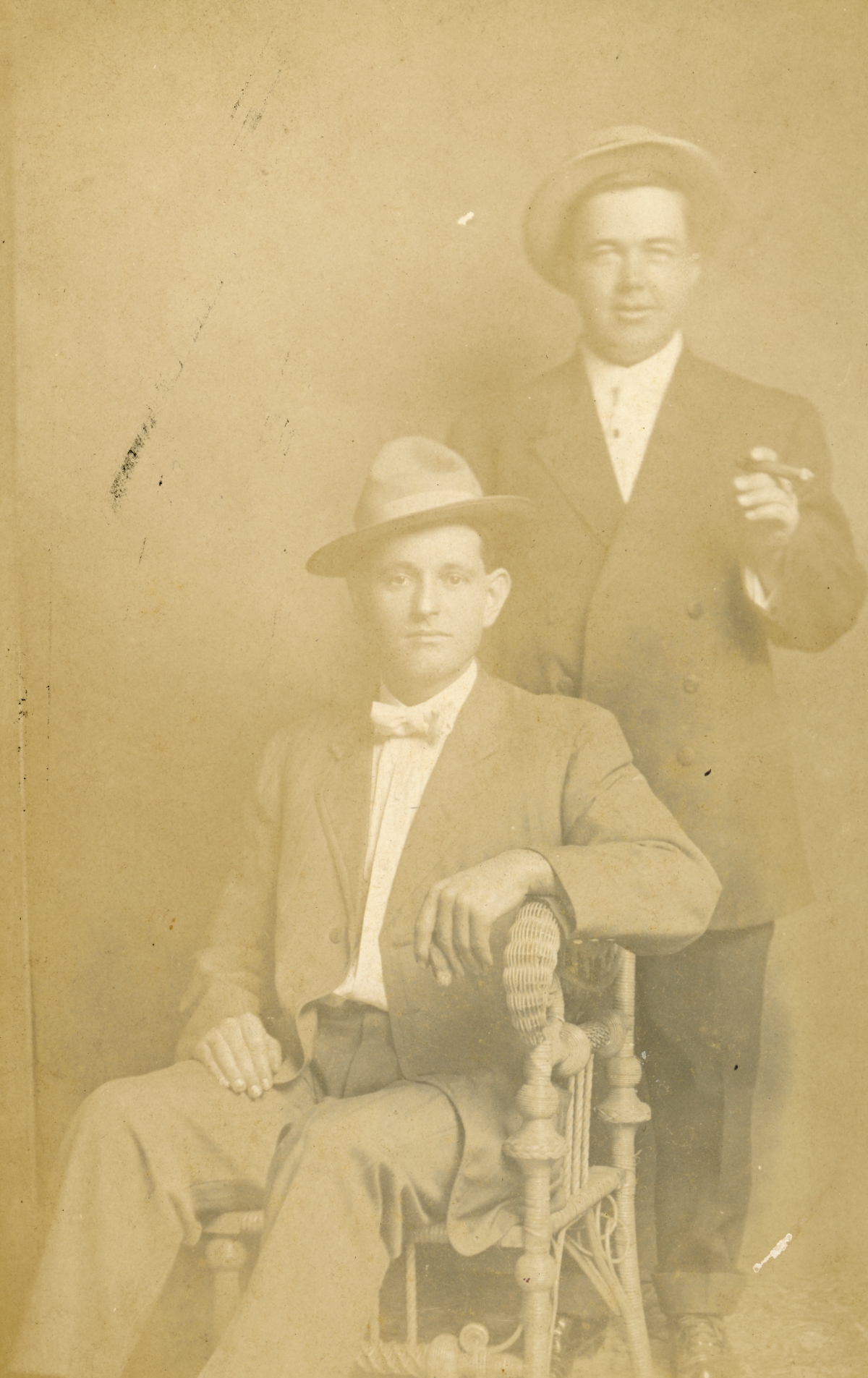 Florida Memory • David Dixon seated for a studio portrait with ...