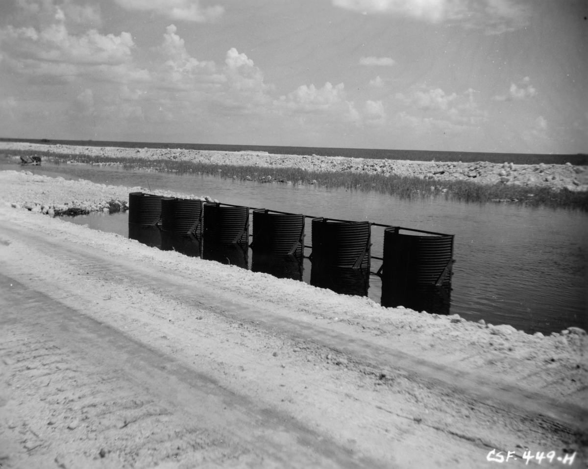 Florida Memory • L-5 culvert #2 risers.