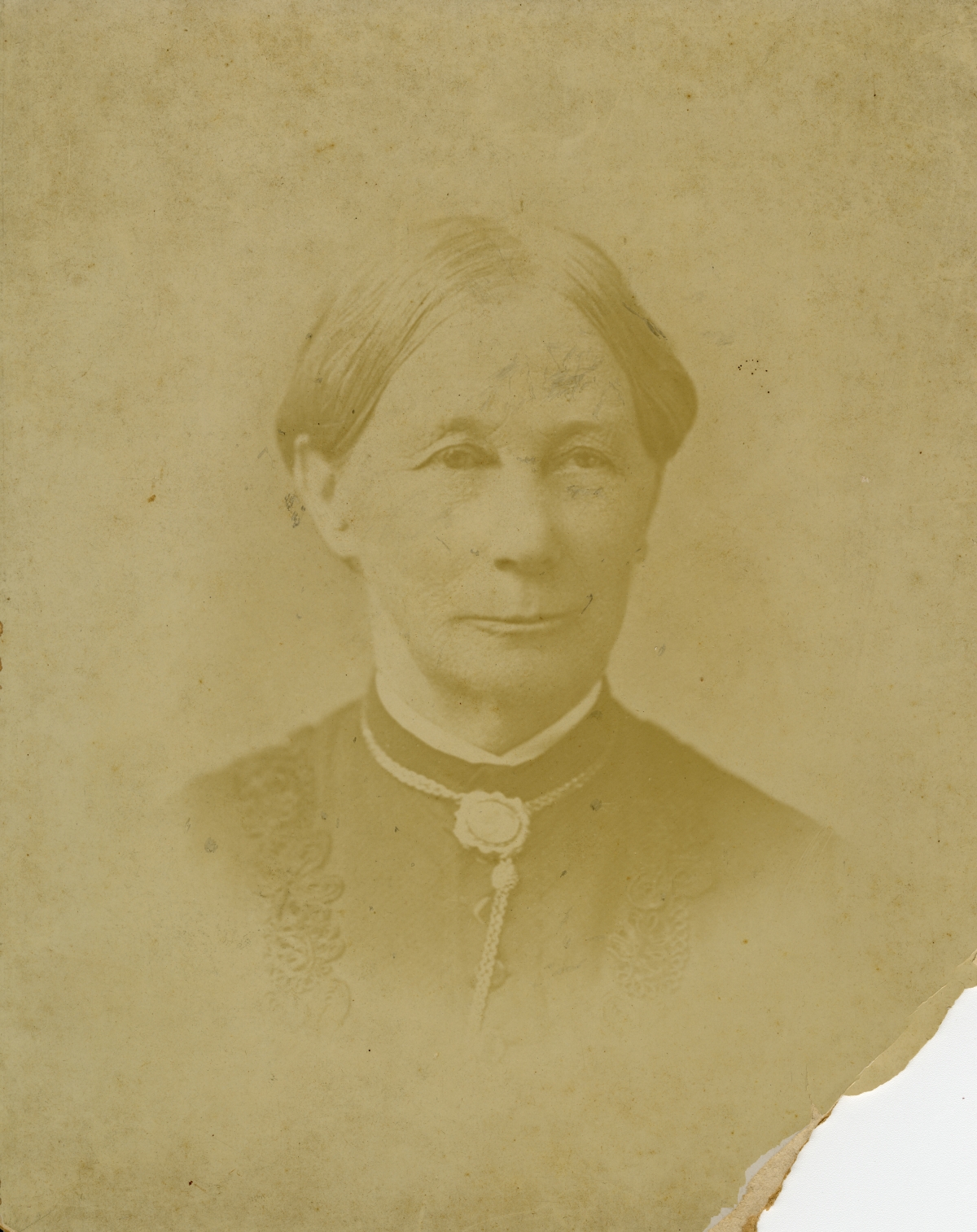Florida Memory • Studio portrait of Auntie Davidson in Milton.
