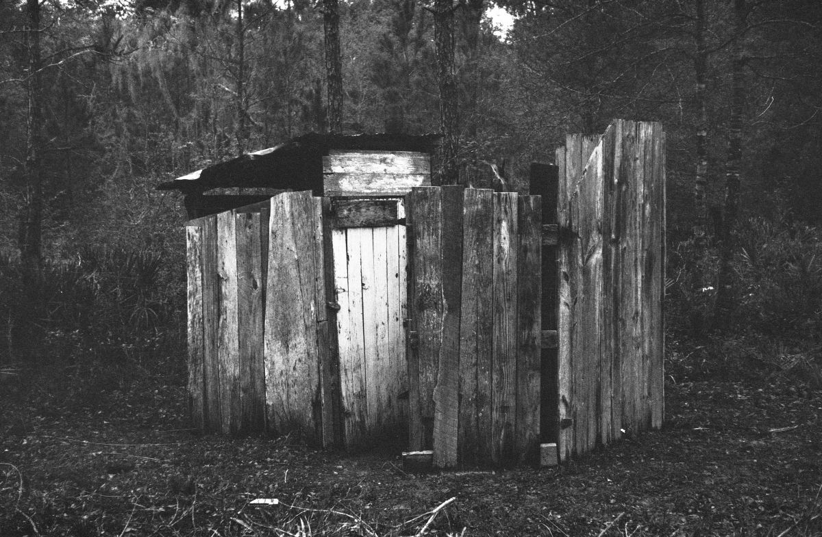 Florida Memory • Outhouse at African American home in north central ...