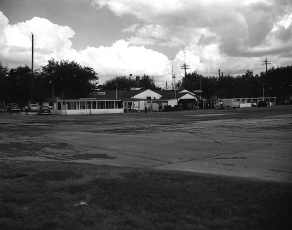 Florida Memory • Dale Mabry Field airport terminal building in ...