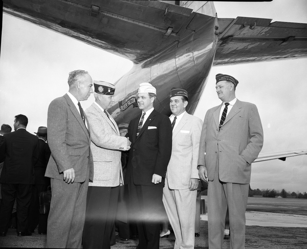 Florida Memory • Members from the Veterans of Foreign Wars at the Dale ...