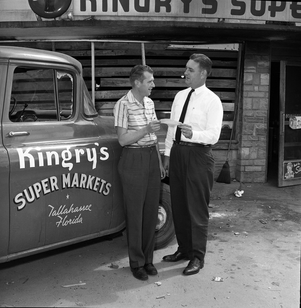 Florida Memory • Fire insurance claim being paid to Herbert Kingry in ...