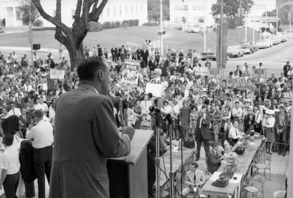 Florida Memory • Republican vice presidential candidate William Miller ...