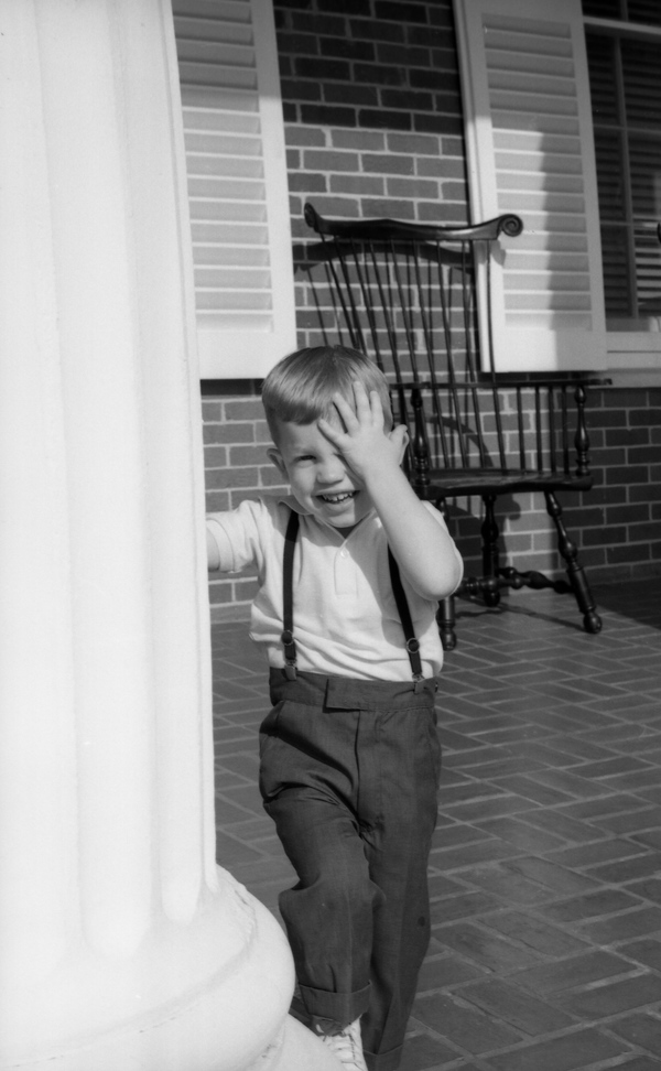 Florida Memory • Governor's grandson Clay Watkins visiting the mansion ...