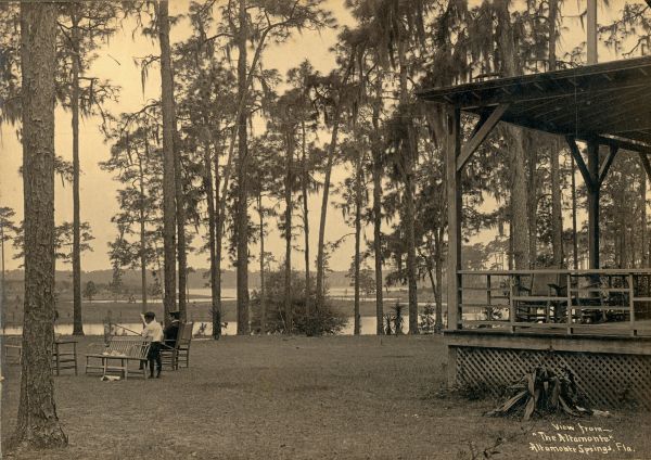 Florida Memory • Lake Orienta viewed from the Altamonte Hotel.