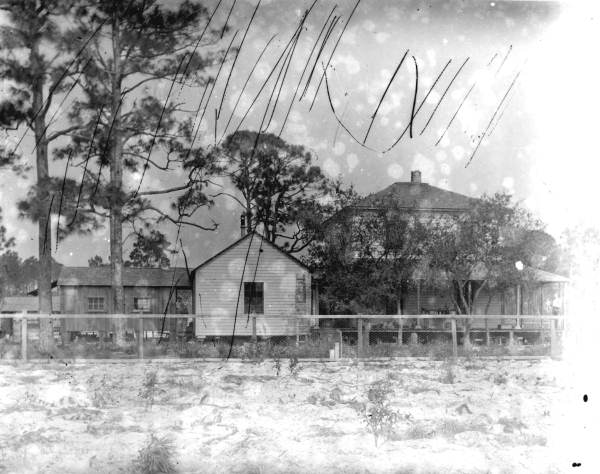 Florida Memory • Residence of David H. Brown - Eastpoint, Florida.