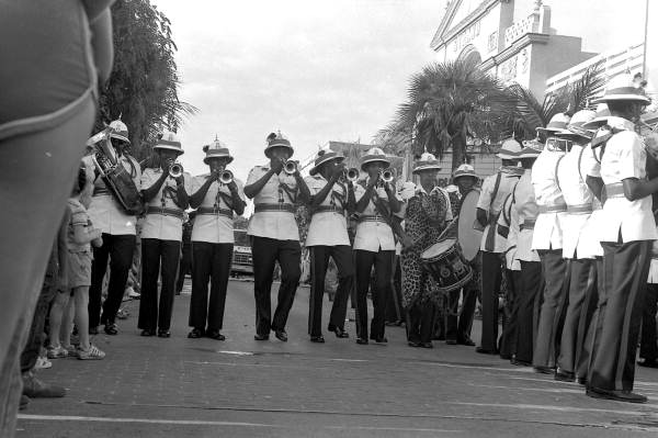 Florida Memory • Bahamian band marching down Duval Street - Key West ...