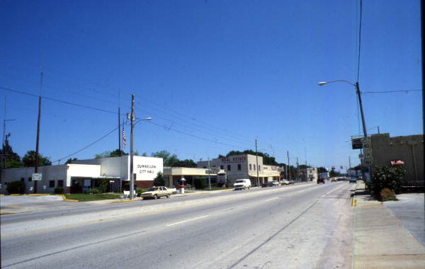 Florida Memory • View looking north along S. Williams St. in downtown ...