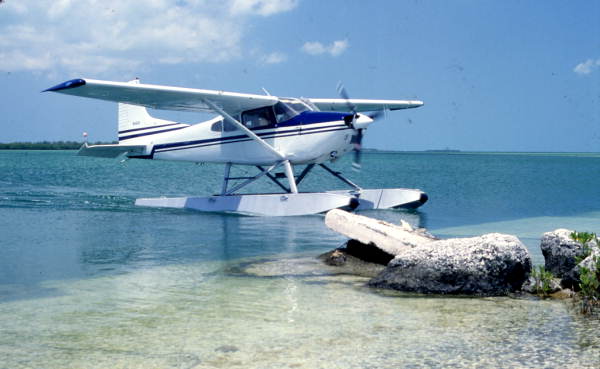 Florida Memory • Floatplane at Boca Chica Key, Florida.