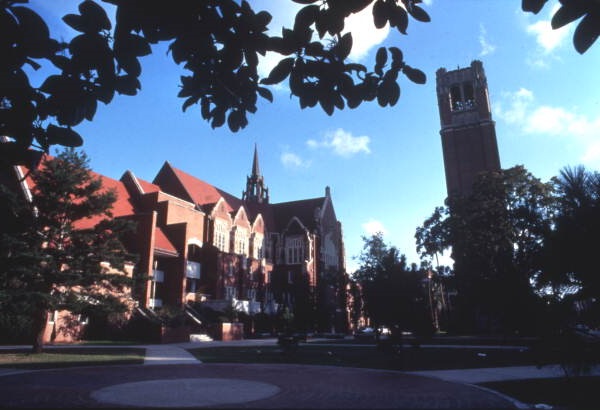 Florida Memory • University Auditorium and Century Tower at the ...