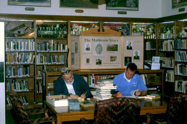 Florida Memory • Researchers in the Matheson Historical Center library ...