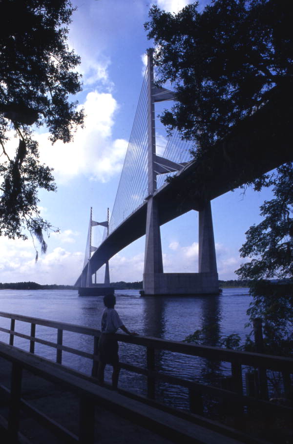 Florida Memory • Dames Pt. Bridge in Jacksonville.