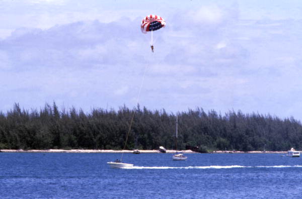 Florida Memory • Parasailing in Key West.