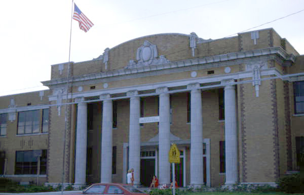 Florida Memory • Howard Jr. High School at 800 E. Robinson St. in Orlando.