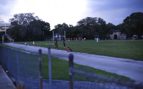 Florida Memory • Howard Jr. High School track and football field in ...