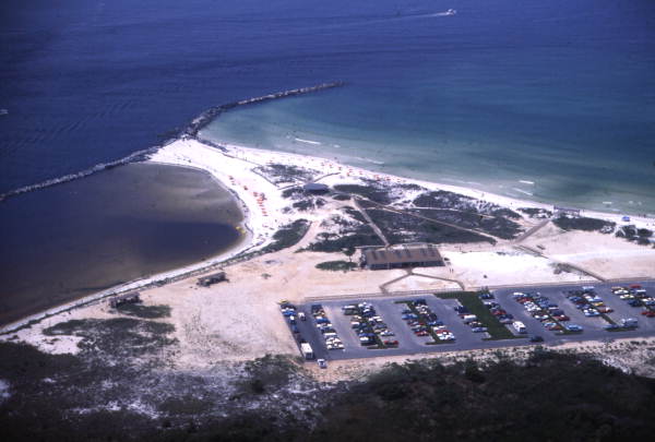 Florida Memory • Aerial view looking south over St. Andrews State Park.