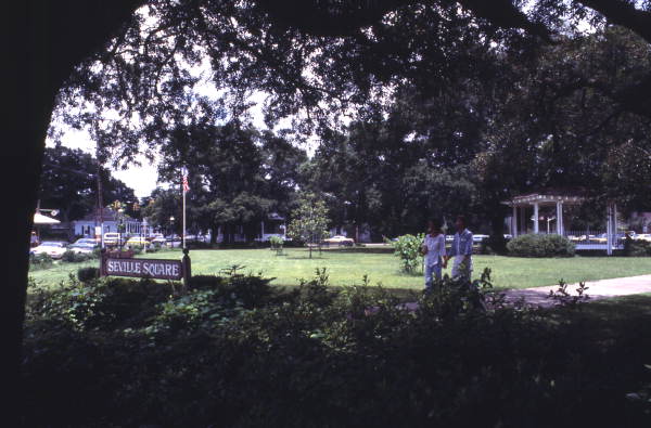 Florida Memory • Seville Square park in Pensacola.