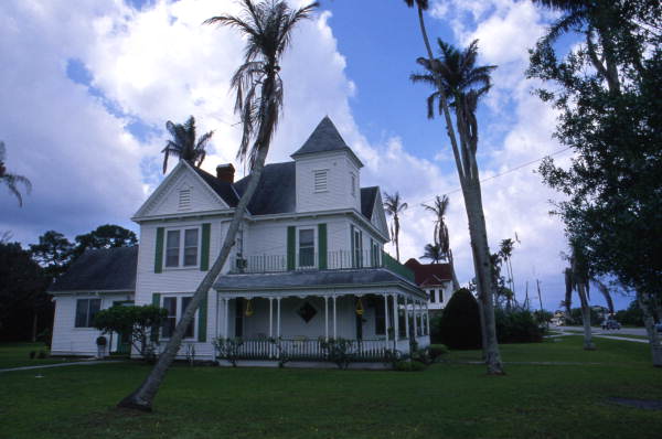Florida Memory • Historic A.C. Freeman House in Punta Gorda.