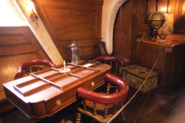 Florida Memory • Exhibit aboard the tall ship "HMS Bounty" replica at ...