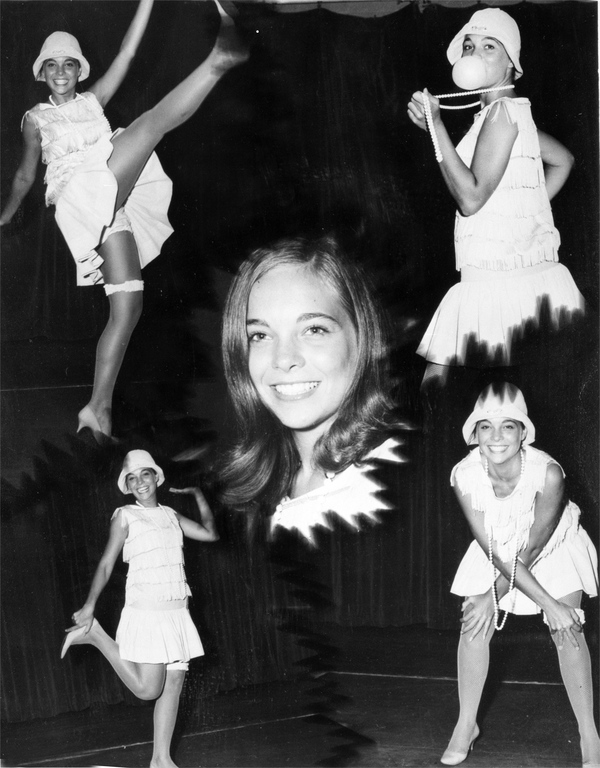 Florida Memory • Portraits of 1968 Miss Florida Linda Fitts in "Roaring ...